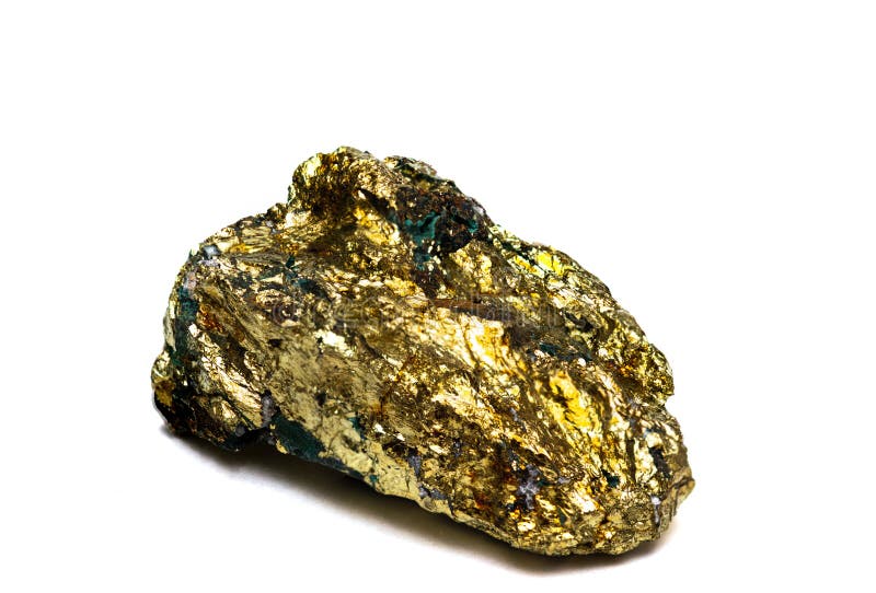 Calcopirite Del Minerale Della Raccolta Fotografia Stock - Immagine di ...