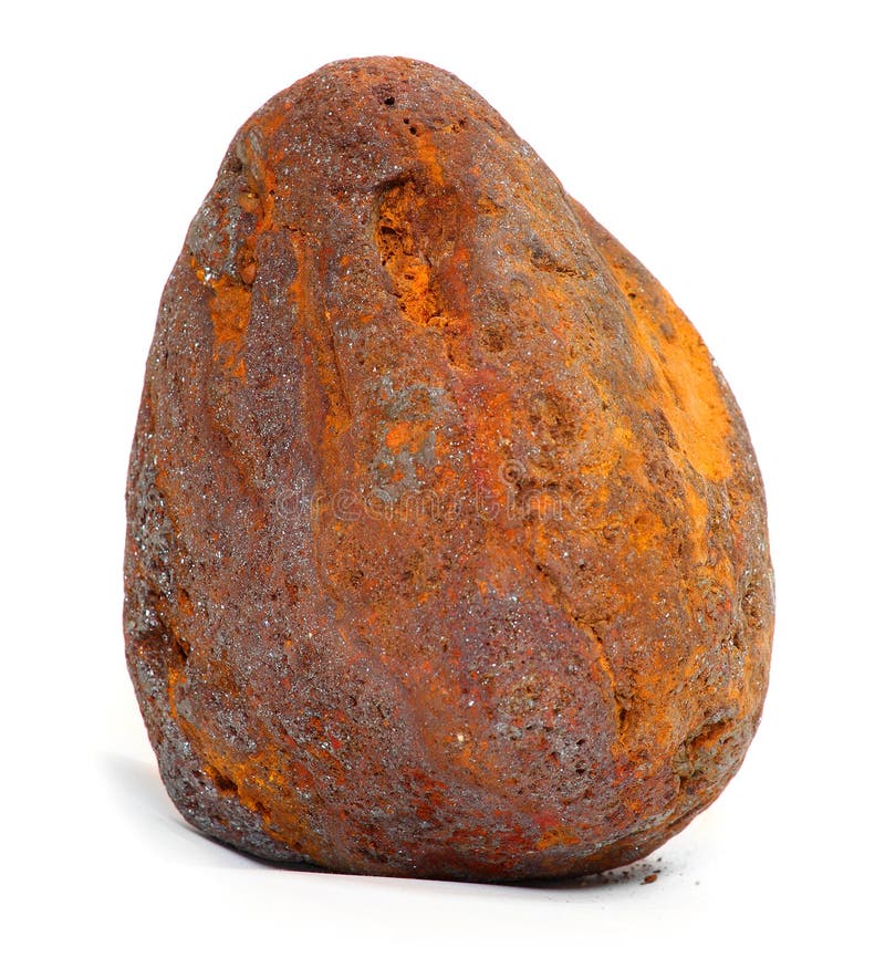 Minerale di ferro immagine stock. Immagine di masso, metallurgia - 32555955