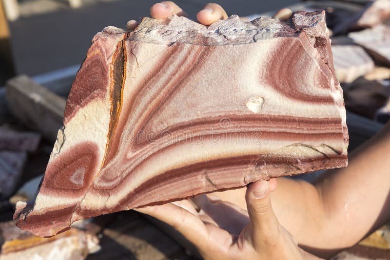 Minerales Del Barranco Del Bryce Foto de archivo - Imagen de minerales ...