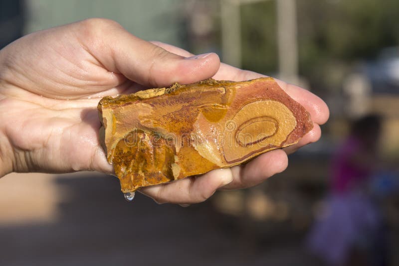 Minerales Del Barranco Del Bryce Imagen de archivo - Imagen de ...