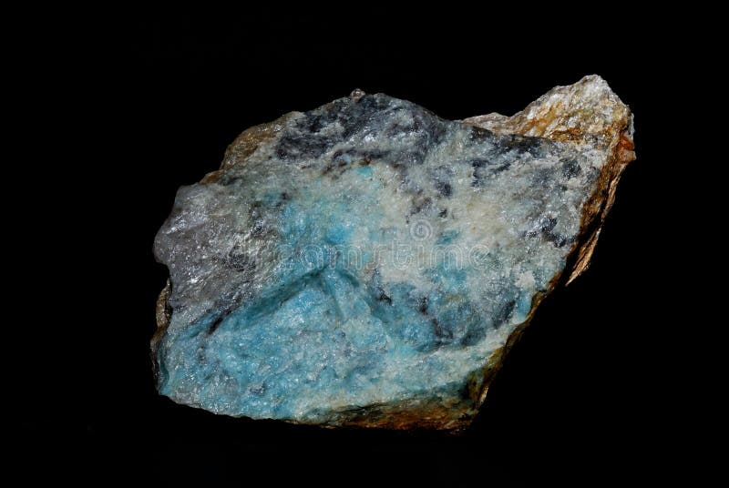 Lazulite Mineral Rock stock photo. Image of stone, blue - 30402140
