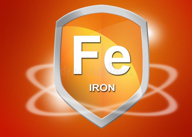 Iron Health Benefits. Infographics Stock Illustration - Illustration of ...