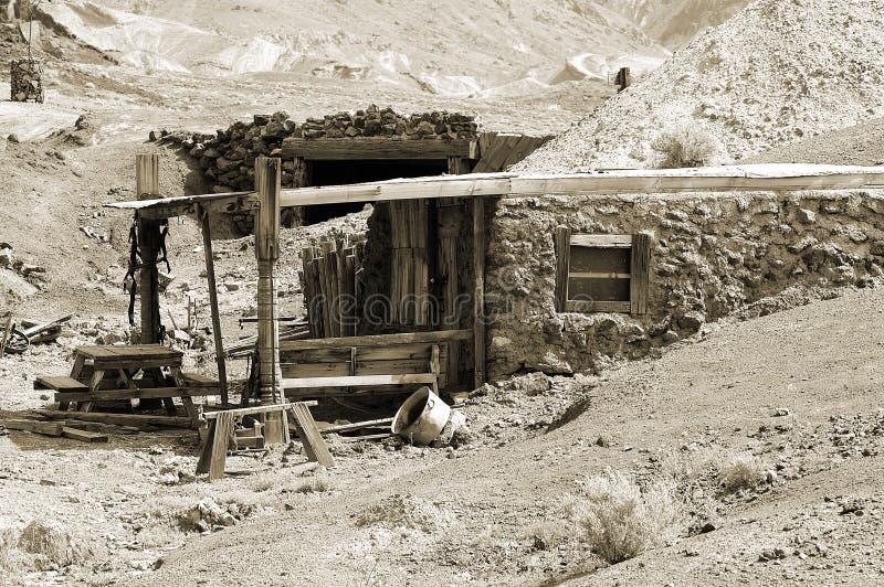 Miners Cabin stock photo. Image of hostelry, architecture - 96718