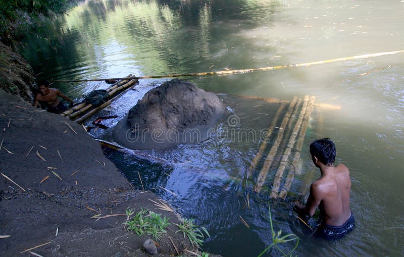 Miners editorial stock image. Image of indonesia, karanganyar - 41414564