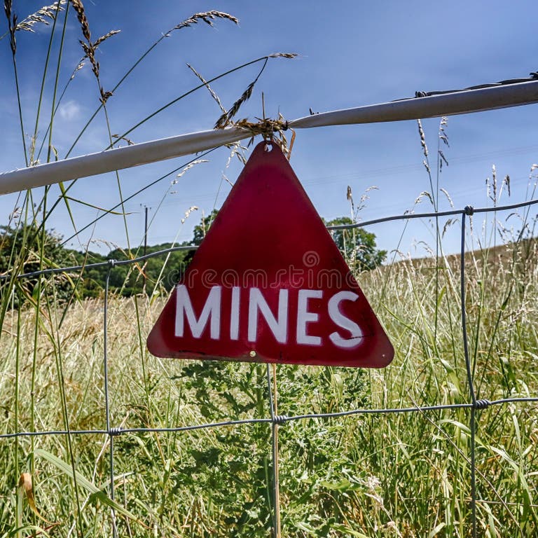 242 Minefield Sign Stock Photos - Free & Royalty-Free Stock Photos from ...