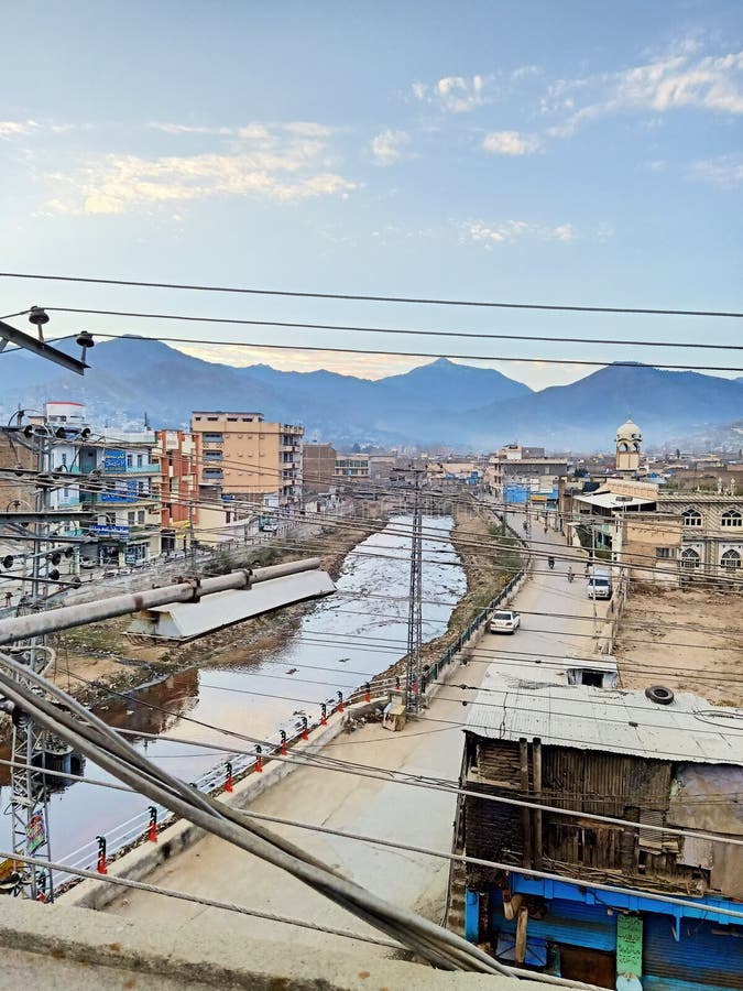 Mingora Swat Bazar View Morning Editorial Stock Image - Image of bazar ...