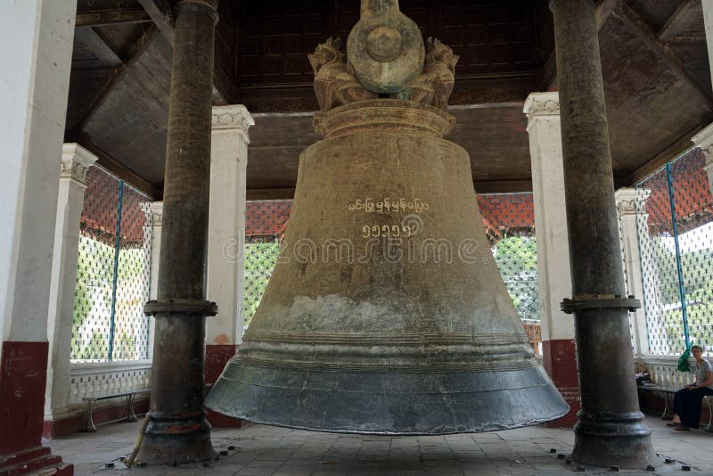 Mingun bell editorial image. Image of mandalay, bell - 90959385