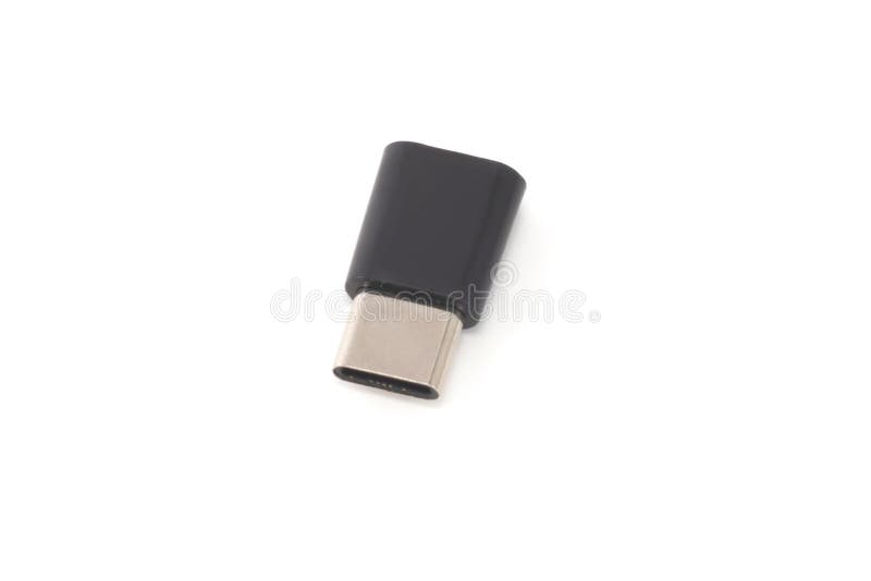 Mini Adapters for Usb Type C Stock Photo - Image of connection, line ...