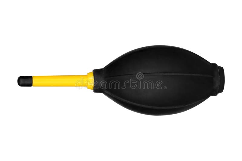 Mini Air Blower for Cleaning the Camera Stock Photo - Image of ...