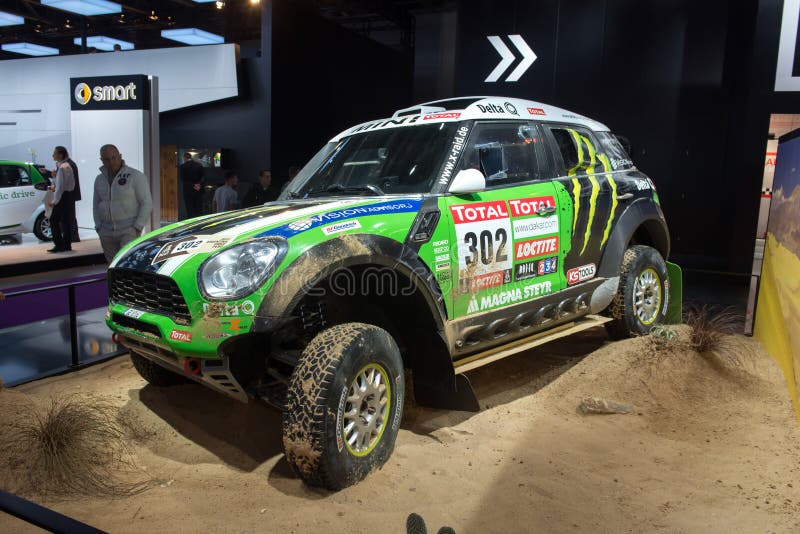 MINI ALL4 Racing editorial photography. Image of russia - 26395092