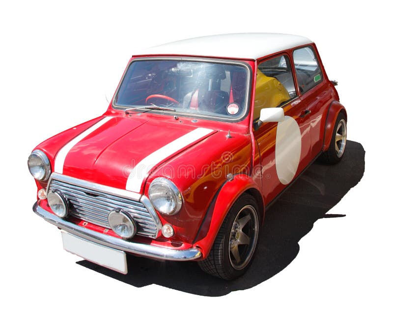 Mini auto stock foto. Image of sporten, mini, achtergrond - 21352108