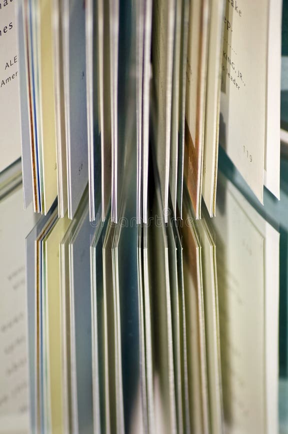 Mini book reflection stock photo. Image of paper, indoors - 46635574