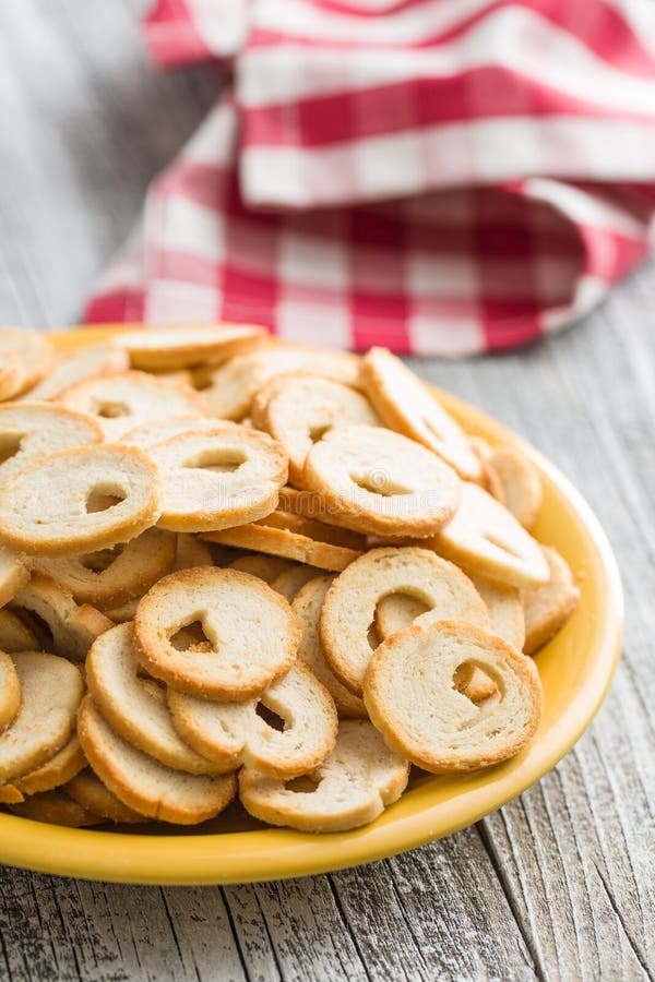 Mini bread chips stock photo. Image of homemade, bake - 75199870