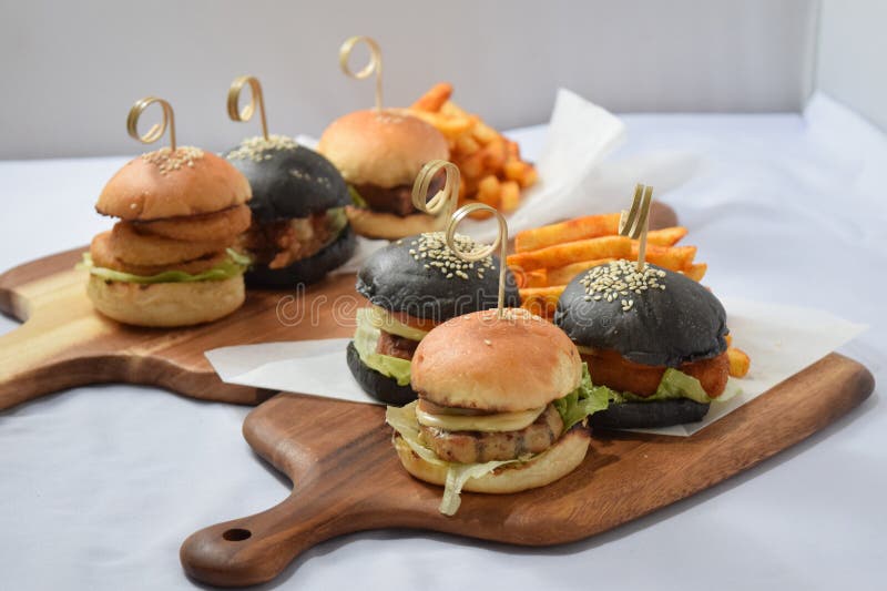 Mini Burger Display Stock Photos - Free & Royalty-Free Stock Photos ...