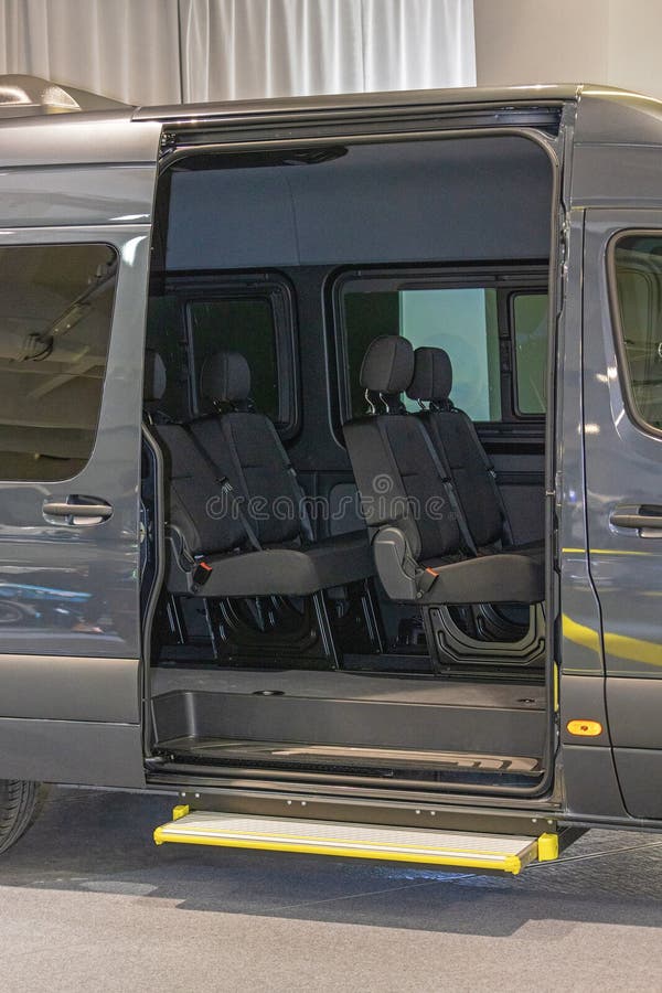 Mini Bus Open Door stock image. Image of open, transport - 278076007