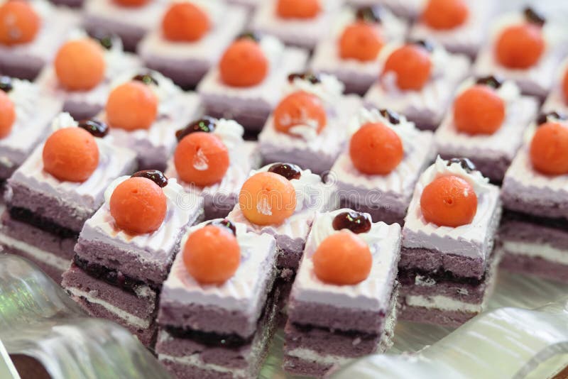 Mini cake stock photo. Image of small, chocolate, cream - 89104914