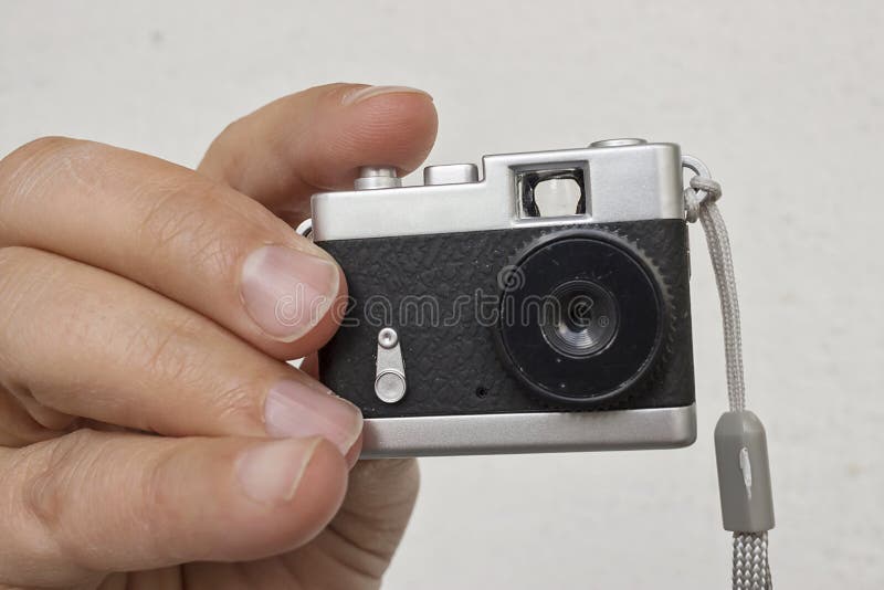Mini camera stock image. Image of original, manufacturing - 86739511