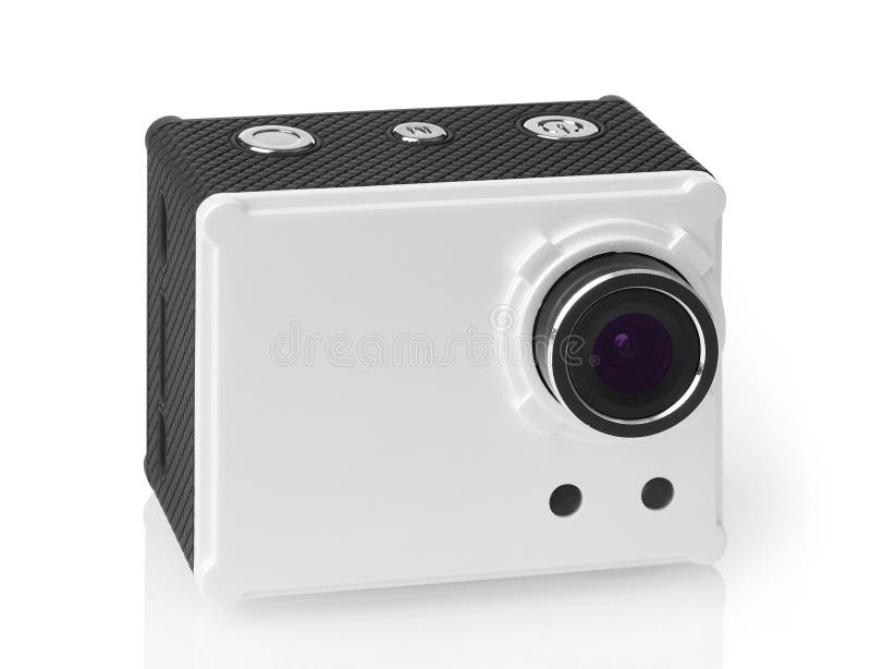 Mini camera stock image. Image of industry, technology - 60839517