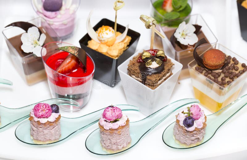 Mini canape stock photo. Image of dish, canape, buffet - 70035346