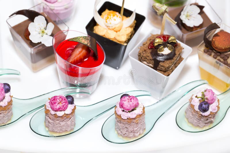 Mini canape stock image. Image of edible, flowers, bread - 70548873