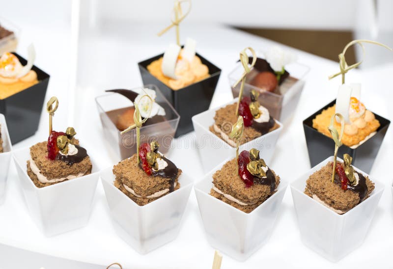 Mini canape stock image. Image of meat, bread, girdle - 71347271