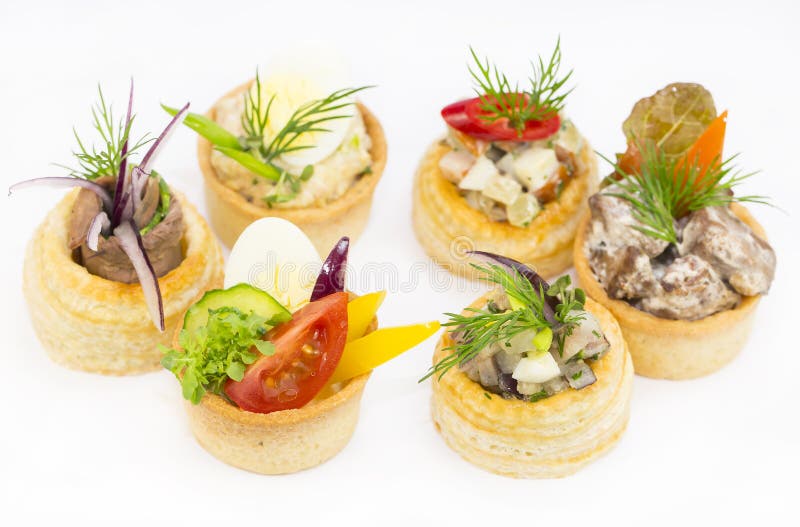 Mini Canape stock photo. Image of oyster, catering, indoors - 80265196