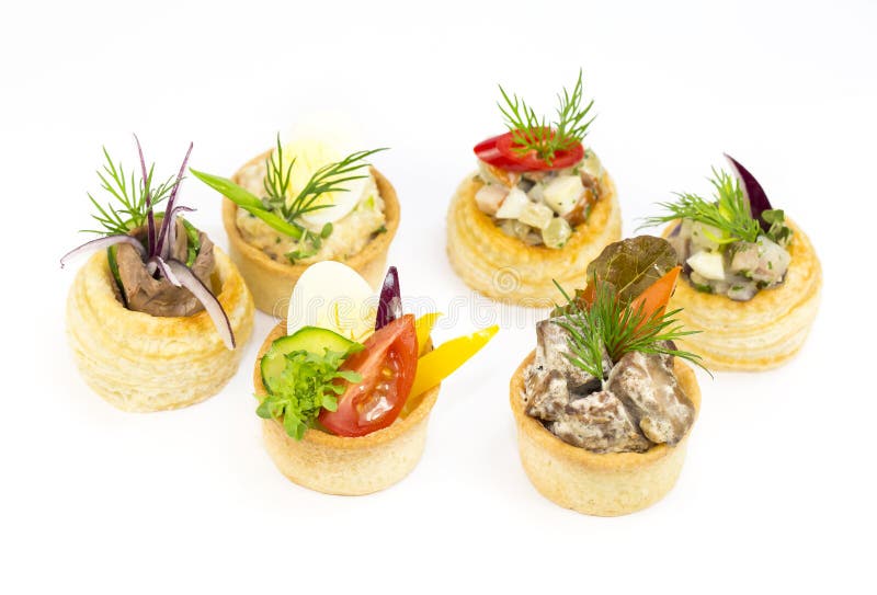 Mini Canape stock photo. Image of party, grape, bread - 82161626