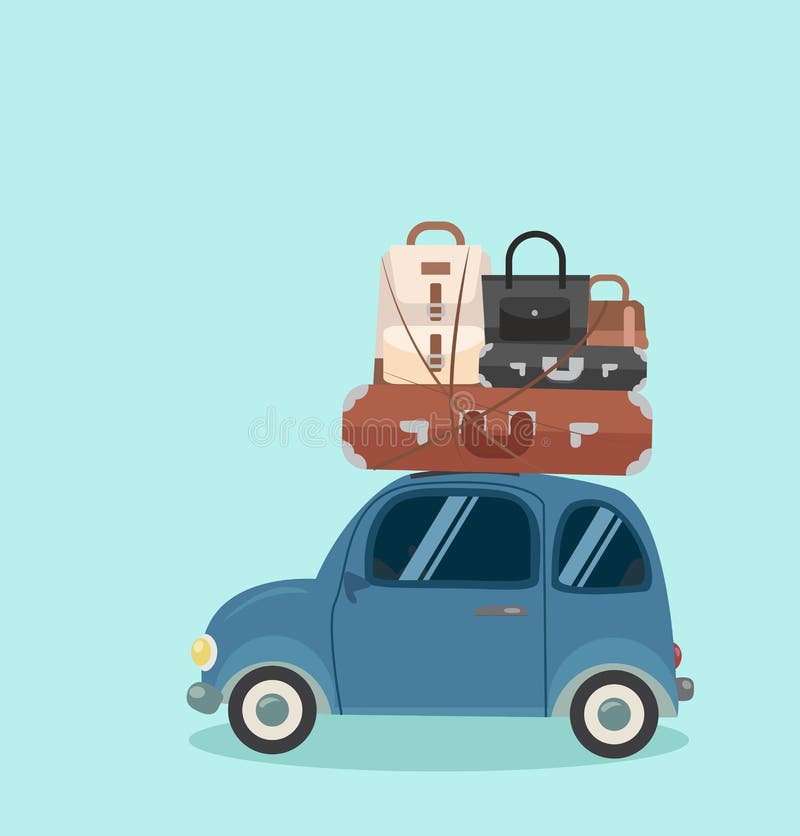 Mini Car Flat styled stock vector. Illustration of passenger - 97722107