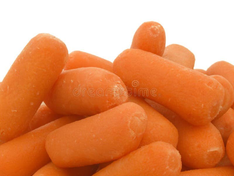 Mini carrots stock image. Image of dieting, crunchy, color - 10455655