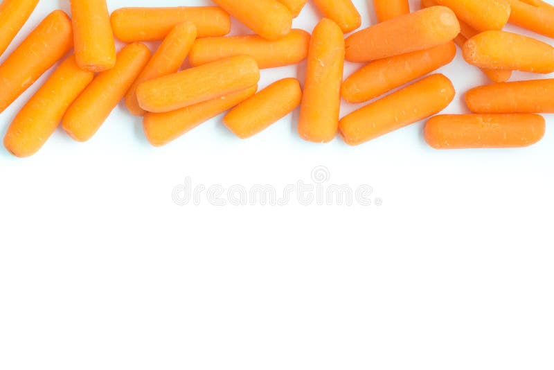 Mini Carrots Frame stock photo. Image of organic, mini - 80345620