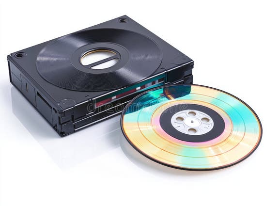 Mini Cassette, Cassette, and CD for Recordings with a Transparent ...