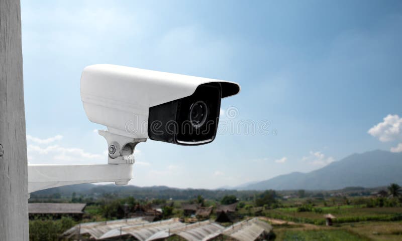 Mini CCTV Camera stock image. Image of alarm, metal - 285246365