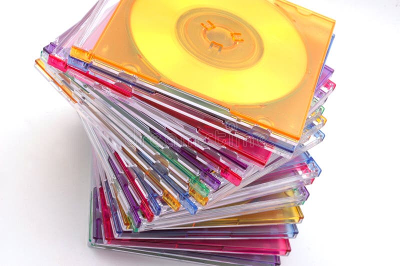 Mini-CDs stock image. Image of boxes, subject, computer - 2654691