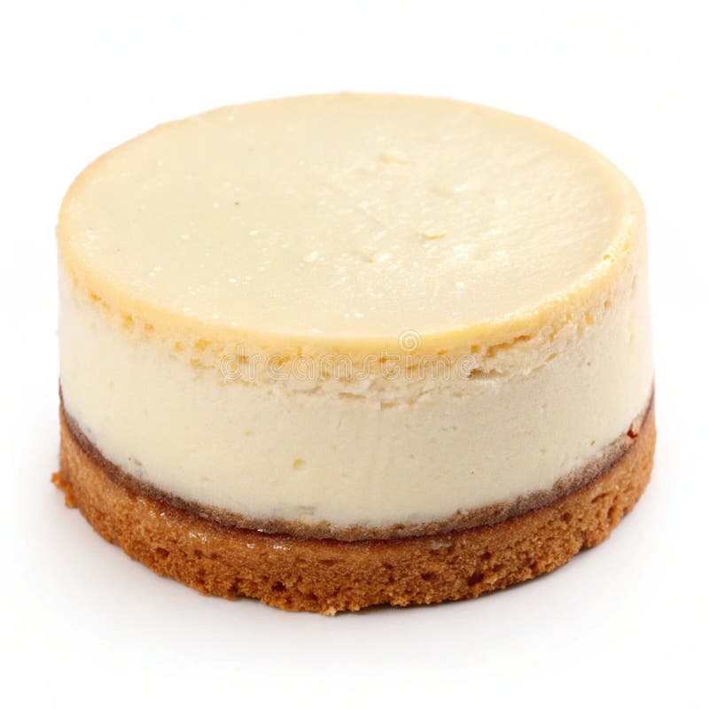 Mini Cheesecake Dessert Isolated on Transparent Background Stock ...