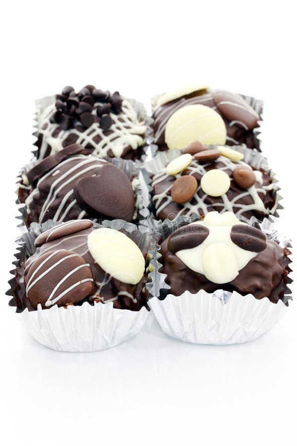 Mini chocolate cake stock image. Image of cake, fresh - 24084605