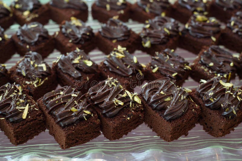 Mini chocolate cake stock photo. Image of sweet, pastry - 89104878