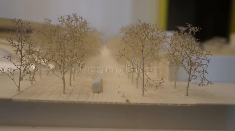 Mini City Figure Made by Paper Stock Photo - Image of railway, city ...