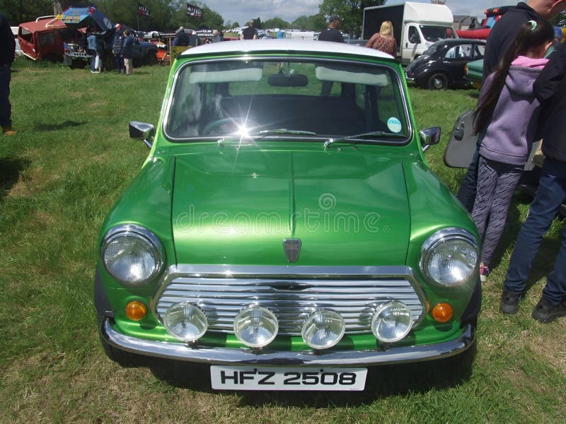 Mini at Classic Car Display 2024 Editorial Image - Illustration of city ...