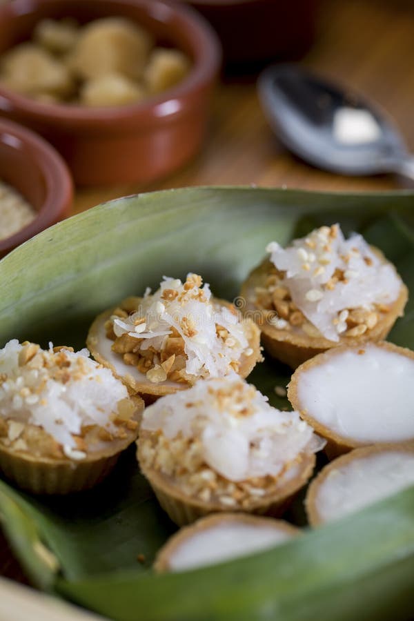 Mini coconut tart stock image. Image of sweet, white - 63156693