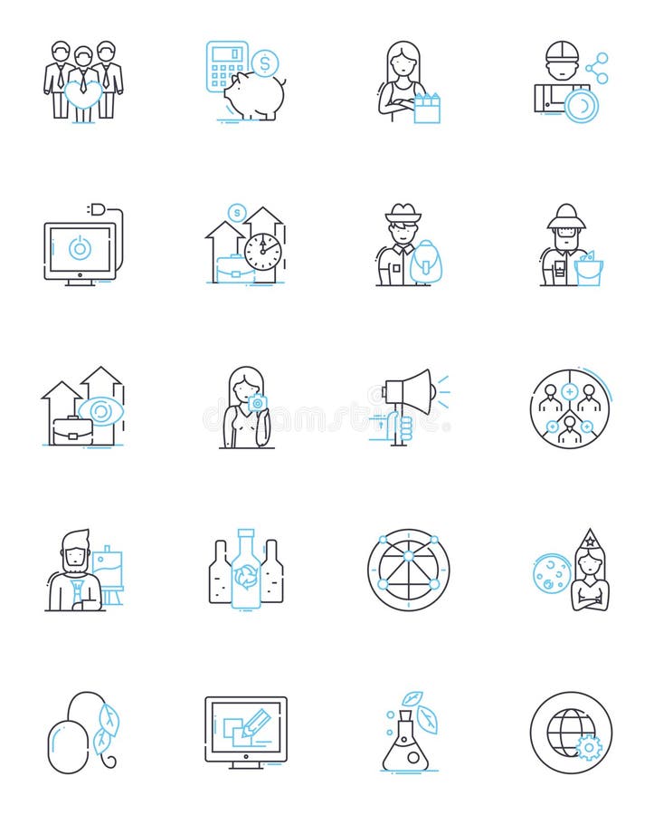 Mini Company Linear Icons Set. Innovation, Creativity, Craftsmanship ... Mini Company Linear Icons Set. Innovation, Creativity, Craftsmanship ...