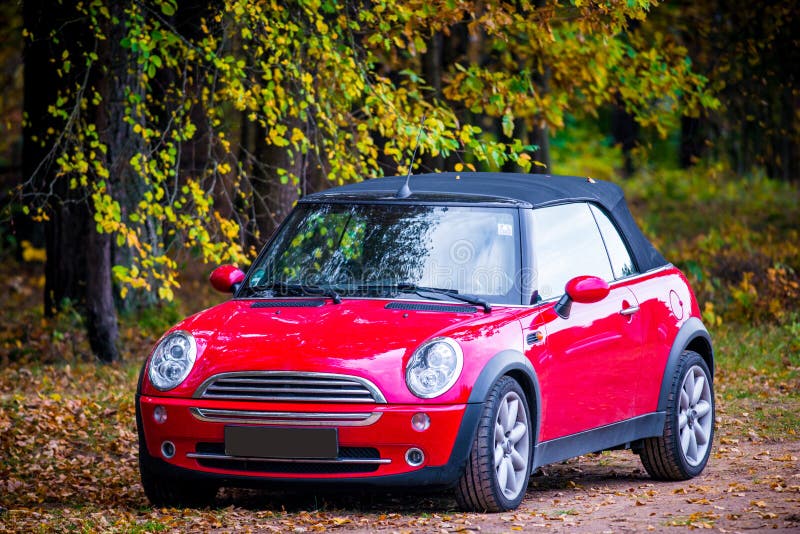 Mini cooper front part stock photo. Image of trip, industrial - 78310398