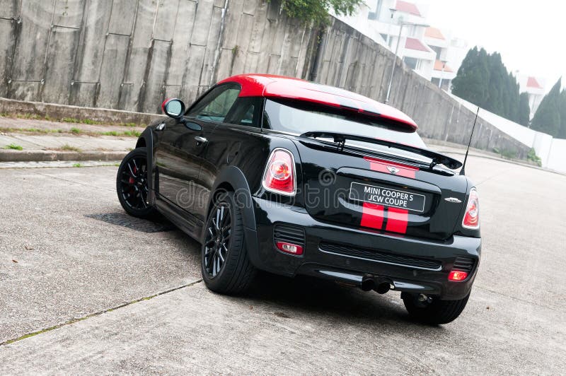 Mini Cooper S JCW Coupe 2012 Editorial Photography - Image of modern ...
