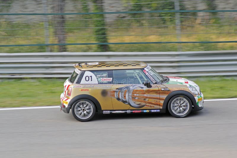 Mini cooper s sv31 editorial image. Image of speed, sv31 - 41186310