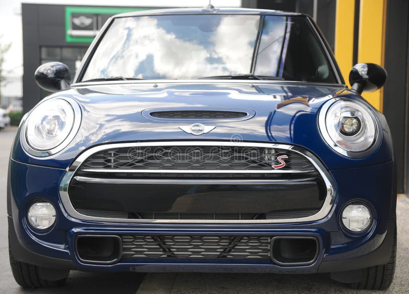 Mini Cooper Subcompact Automobile Car Editorial Stock Image - Image of ...
