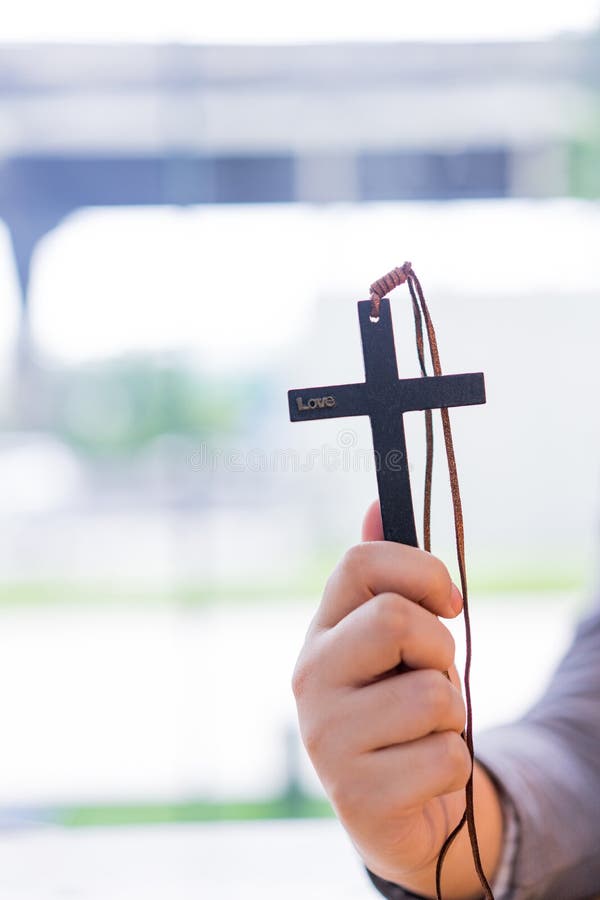 Mini cross stock image. Image of catholic, care, love - 101500097