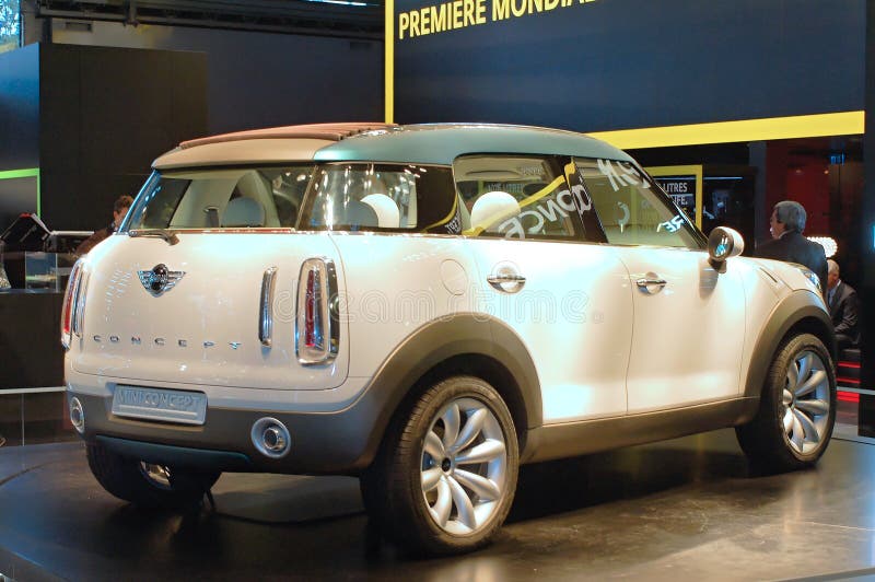 Paris Motorshow 2008 - Mini Crossover Concept Editorial Stock Photo ...