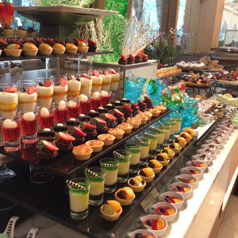 Mini Desserts Display Hotel Buffet Stock Photos - Free & Royalty-Free ...