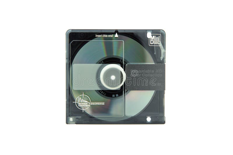 Mini Disc stock photo. Image of mobility, music, storage - 56193334