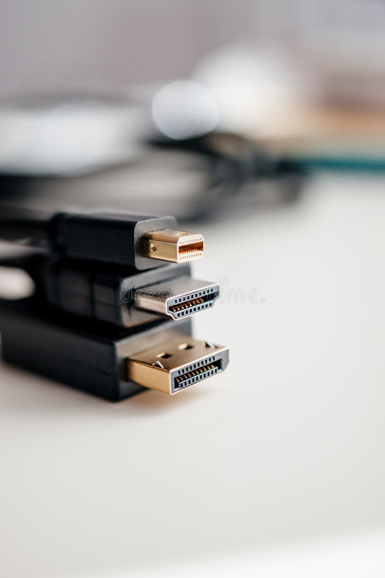 Displayport Connectors Stock Photos - Free & Royalty-Free Stock Photos ...