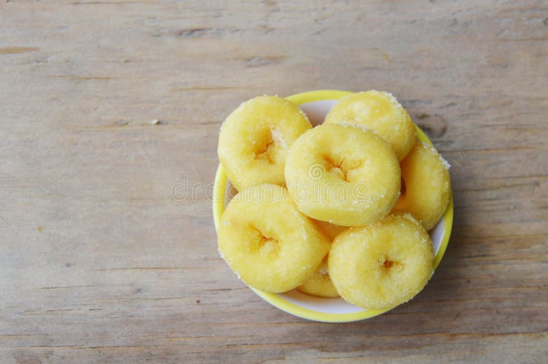 Mini donuts on cup stock photo. Image of dairy, junk - 78011142
